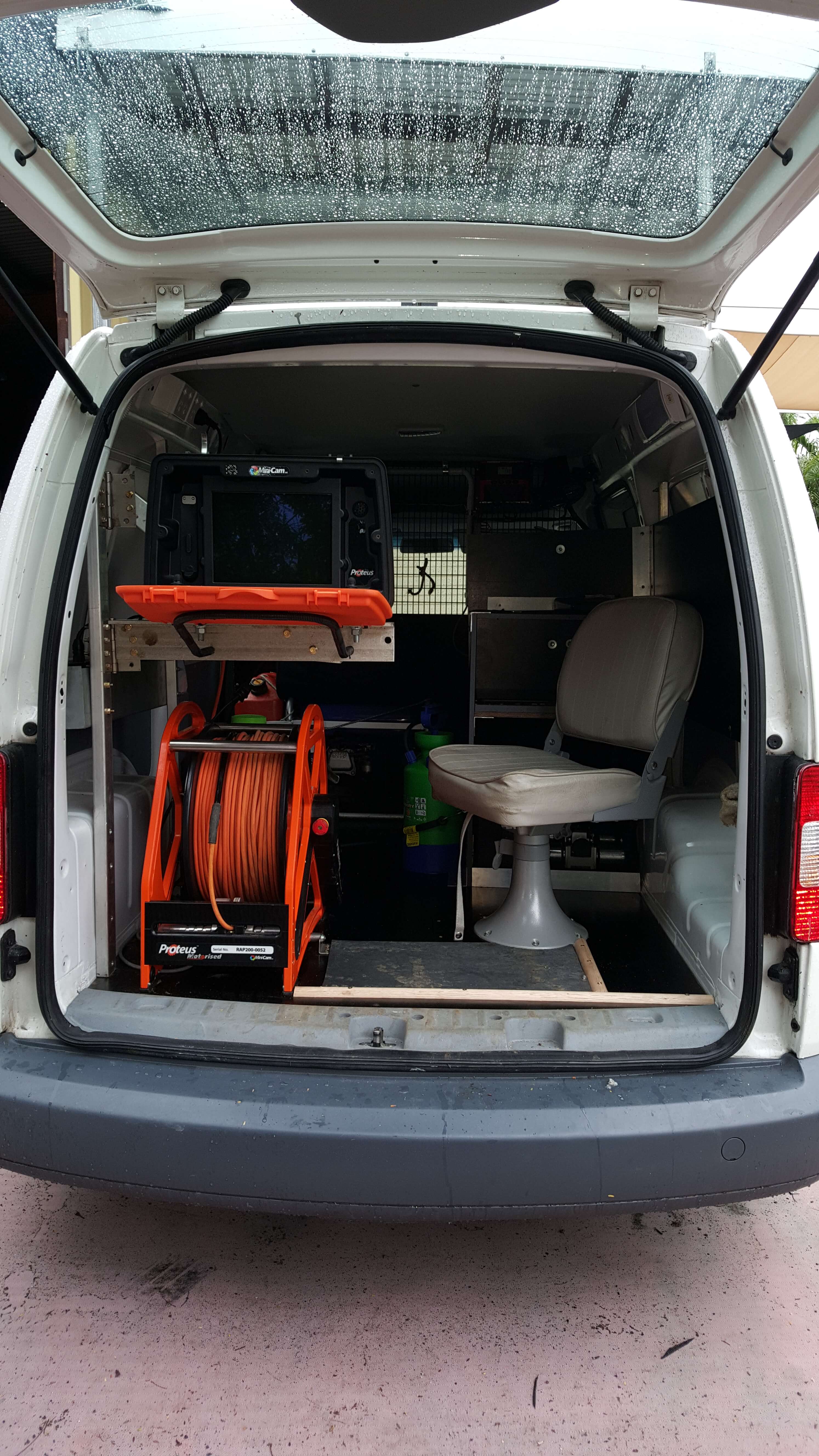 Sewer inspection camera van | Rockhampton | Capricorn Pipe Cleaning