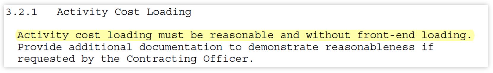 Schedule Cost Loading | CPM Schedule Solutions | Construction ...