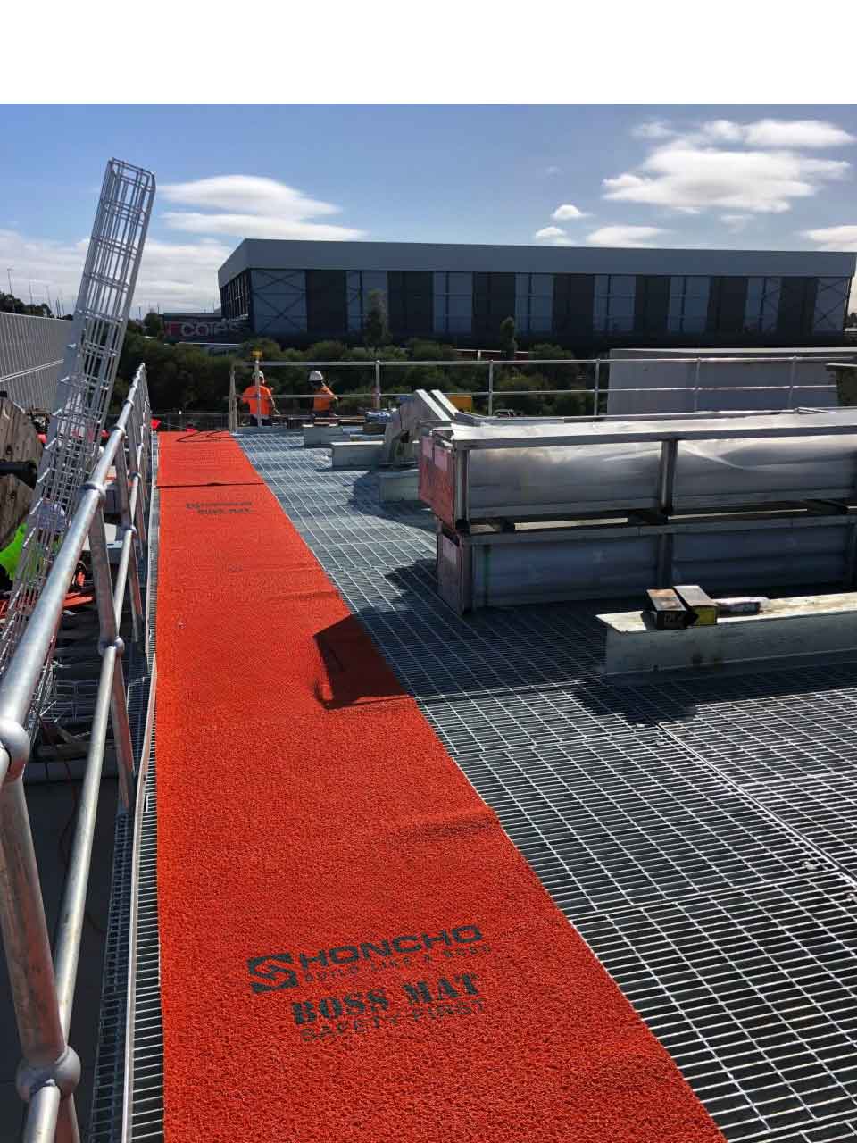 Roofing Safety Walkway Mats | Honcho Supplies