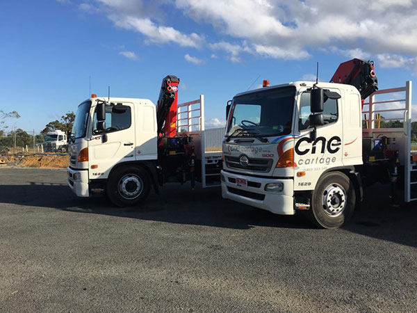 Crane Truck Hire | Brisbane | Gold Coast | Sunshine Coast | CNC Cartage ...