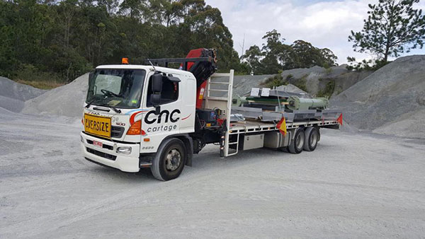 Crane Truck Hire | Brisbane | Gold Coast | Sunshine Coast | CNC Cartage ...