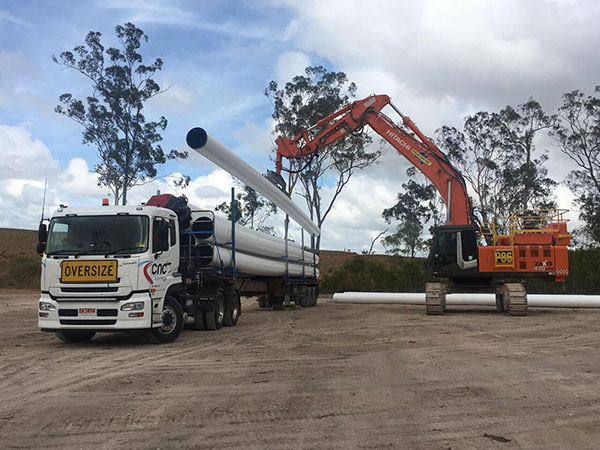 Crane Truck Hire | Brisbane | Gold Coast | Sunshine Coast | CNC Cartage ...