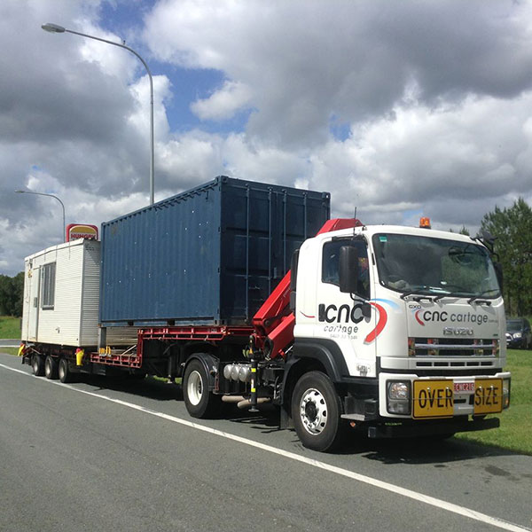 Crane Truck Hire | Brisbane | Gold Coast | Sunshine Coast | CNC Cartage ...