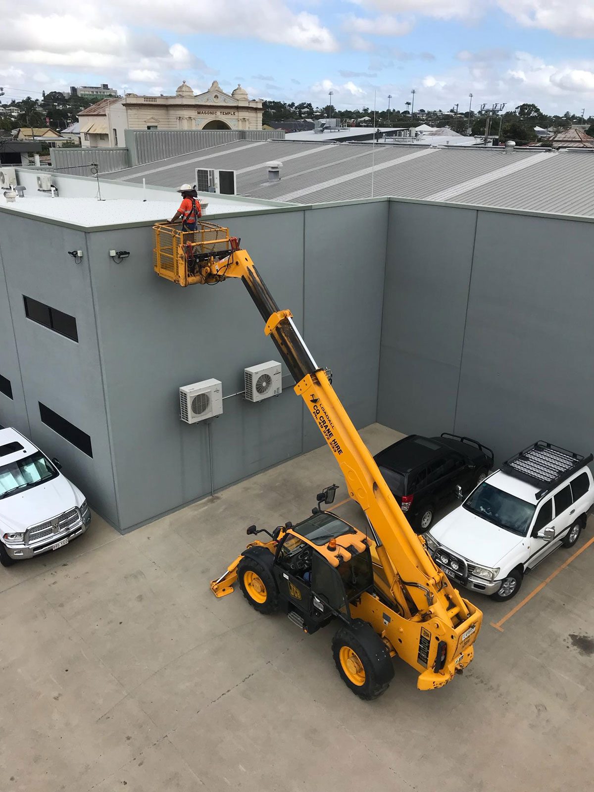 Telehandler Crane Hire | CQ Crane Hire