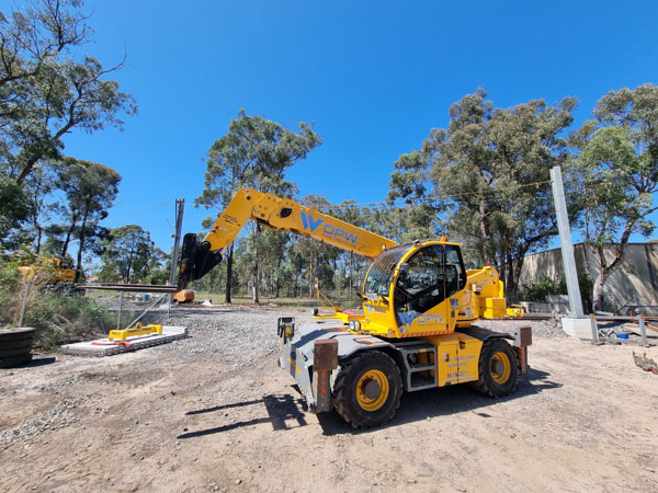 Hi-Rail Telehandler Hire | DPW Plant Hire