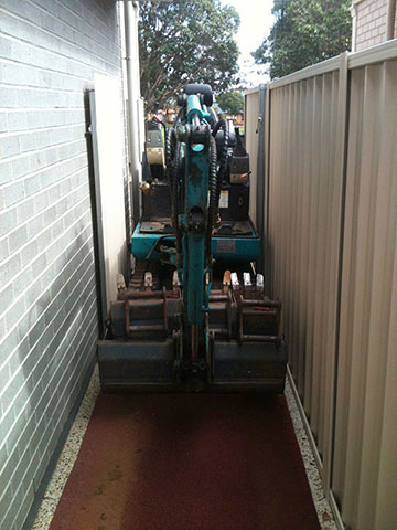 Tight Access Excavation Specialists | Dial A Digger