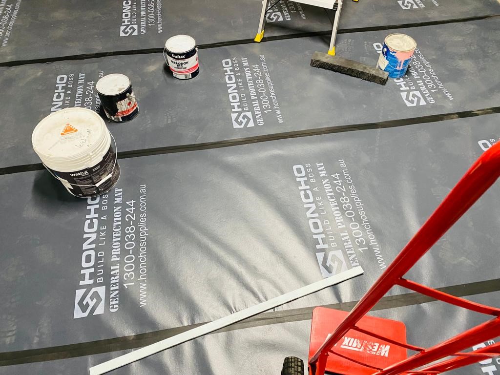 Honcho supplies the boss in construction temporary surface protection ...