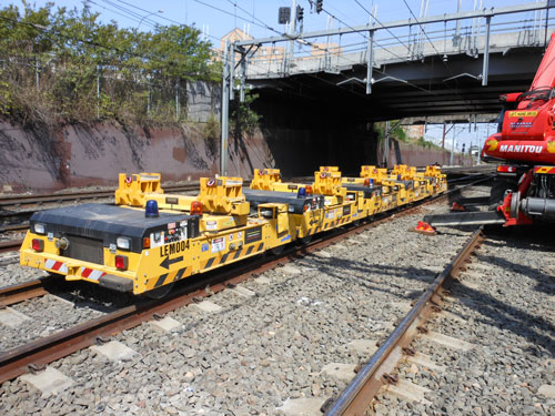 Rail construction services | Hi-Range Crane Forks