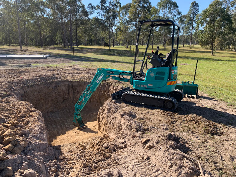 Excavator hire in the Hunter Valley | Lower Valley Machinery Dry Hire