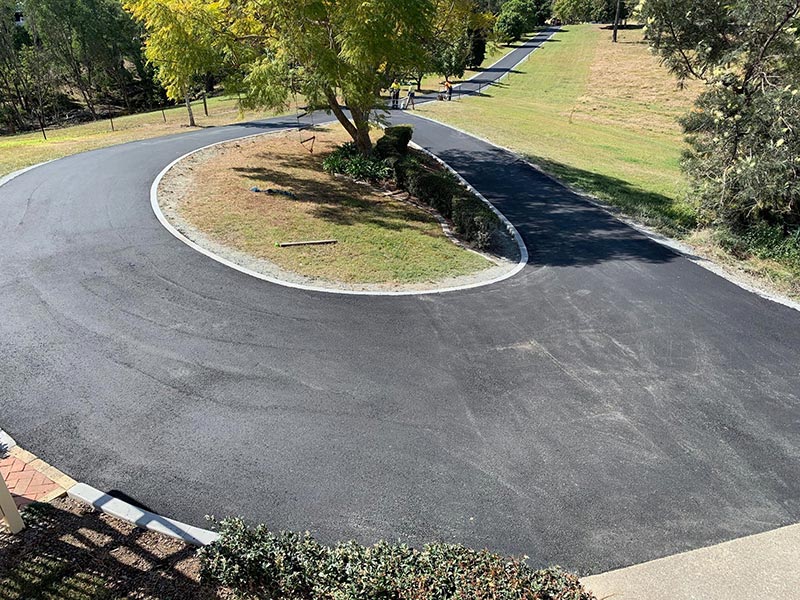 Circle Driveway Before And After