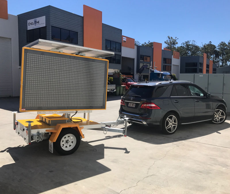 How much is LED and VMS trailer hire? | MoPro VMS Trailer Hire