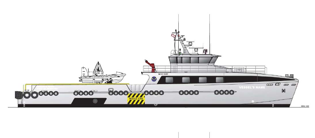 40mtr Patrol / Crew Boat | Global Workboats