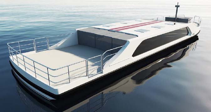 24mtr Low Air Draft Ferry | Global Workboats