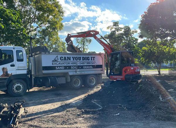 Services | Can you Dig It Excavator Hire