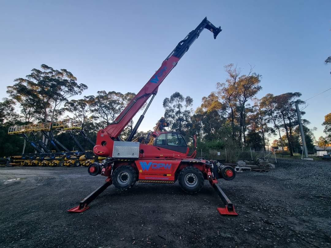 Hi-Rail Telehandler Hire | DPW Plant Hire
