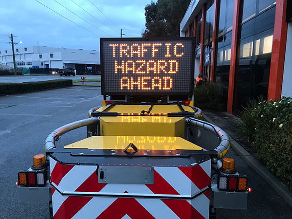 Traffic control signage hire | Overwatch Traffic Services
