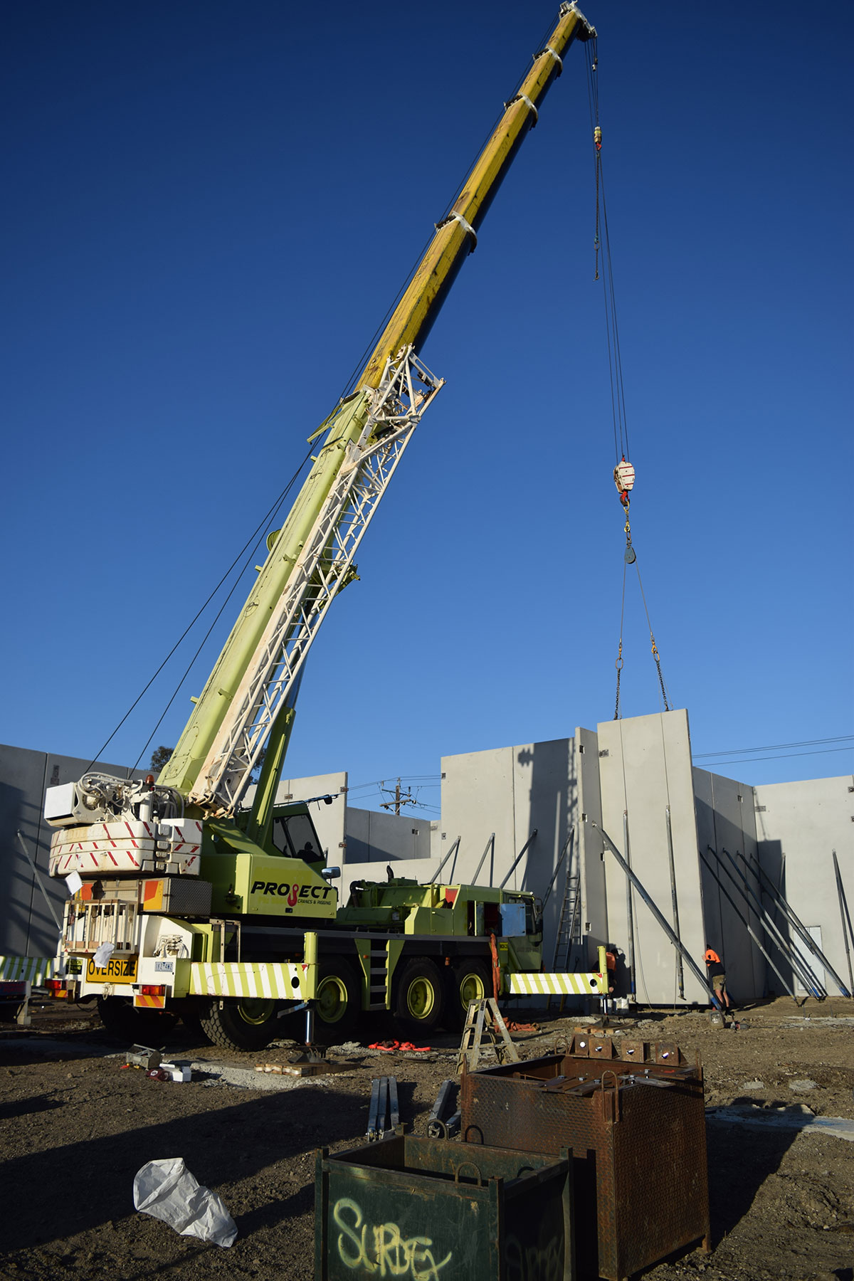 Crane Contractors | Melbourne | Project Cranes and Rigging